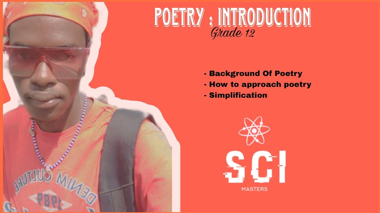 Poetry : introduction English HL (Grade 12) - YouTube