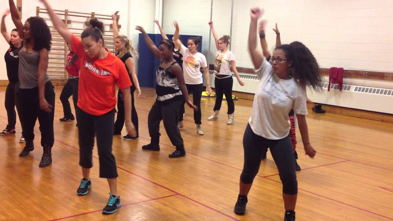 Wpu Dance Team Practice 11/19/2012 - YouTube