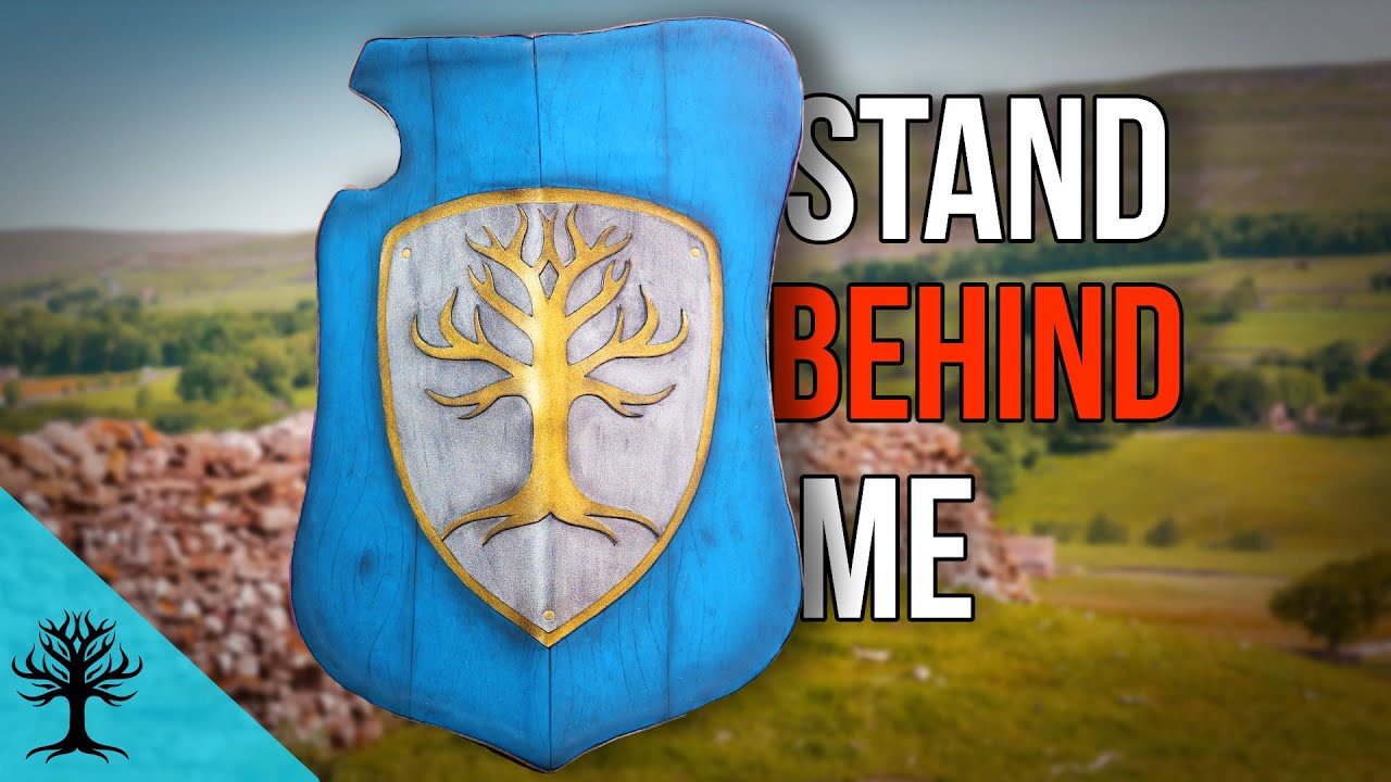Making a Foam Shield for LARP! - YouTube