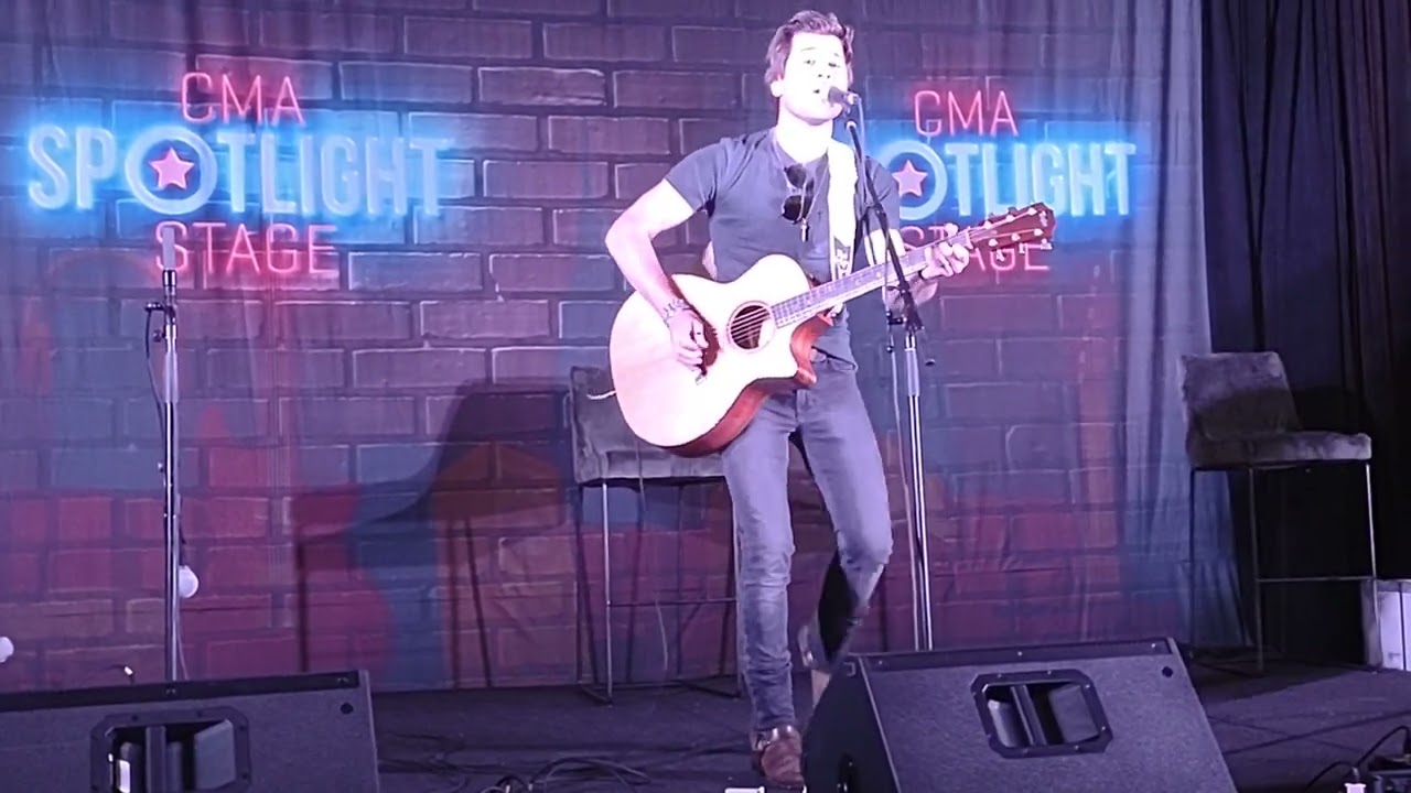 Ben Gallaher, "There's Still A Few Cowboys Left" at CMA Spotlight Stage ...