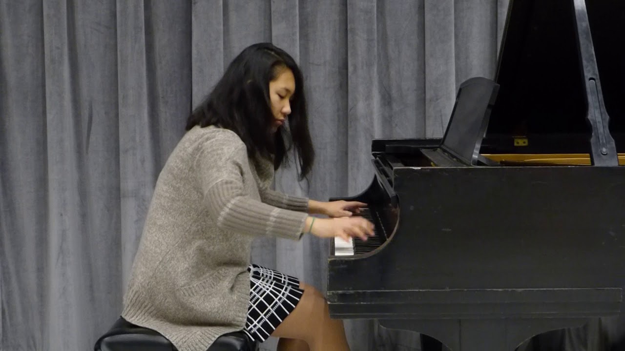 Elizabeth Li, Piano | Chopin Etude Op. 25 No. 11 (The Winter Wind ...