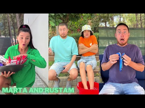 Funny Food Stories 😂 How They Do It || Marta and Rustam funny video 2022