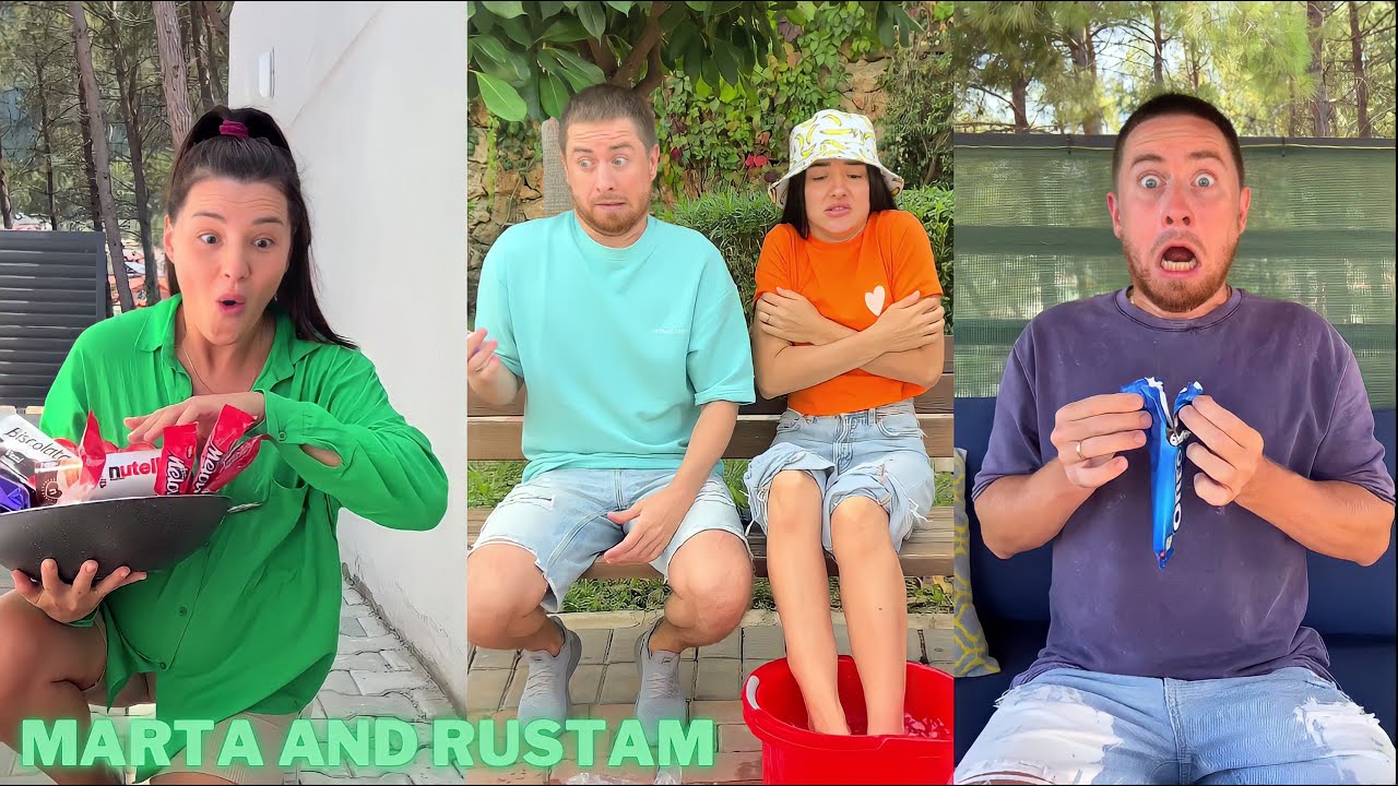 Funny Food Stories 😂 How They Do It || Marta and Rustam funny video ...