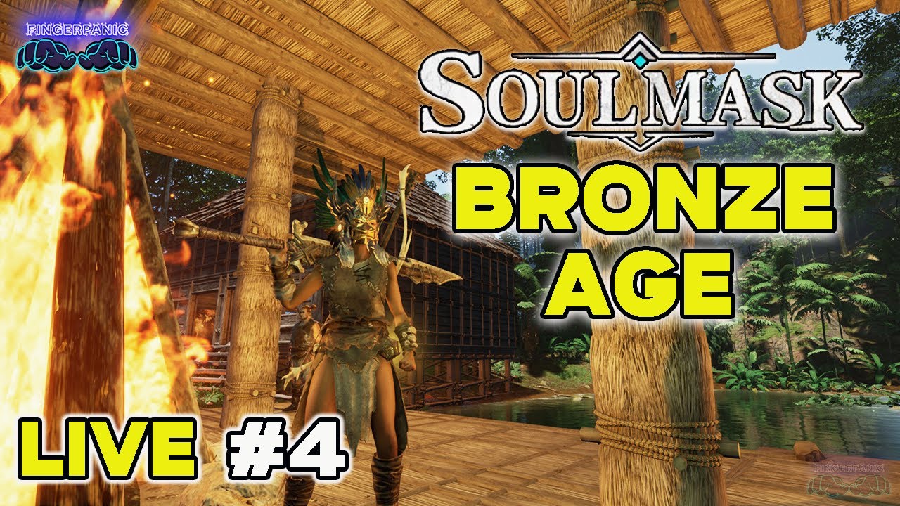 🔴Live #4: SOULMASK⚡️Mining TIN and COPPER⚡️Bronze Age⚡️ - YouTube