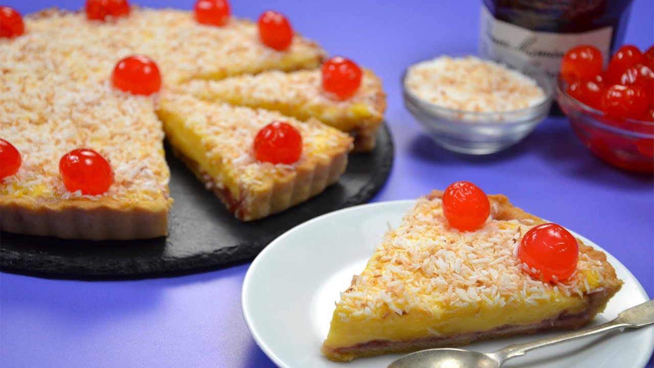 How to make a Manchester Tart - A Classic British Dessert - YouTube