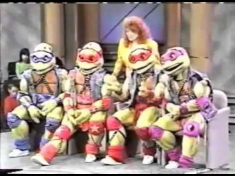 The Teenage Mutant Ninja Turtles on Oprah - 1990 (Short Version) - YouTube