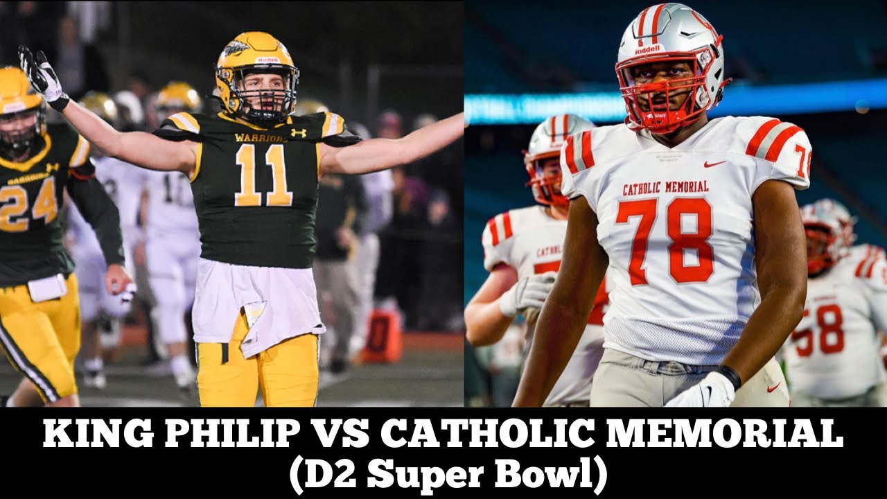Catholic Memorial vs King Phillip (D2 State Championship) - YouTube