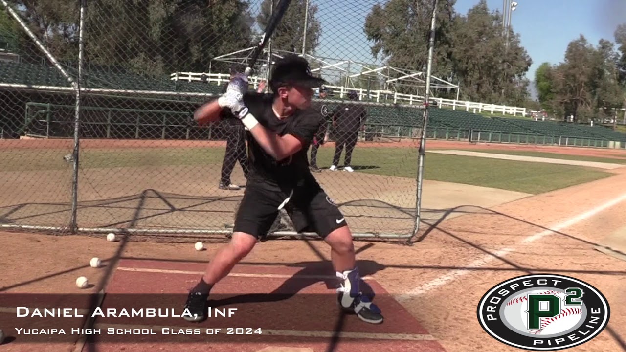 Daniel Arambula Prospect Video, Inf, Yucaipa High School Class of 2024 ...