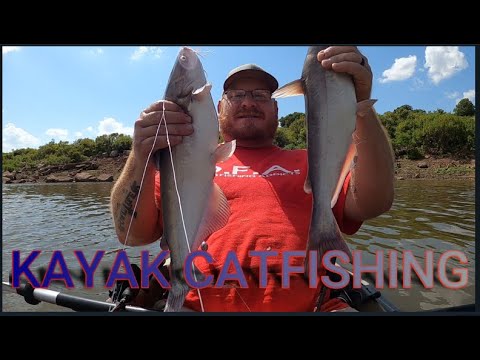 Kayak Catfishing. - YouTube