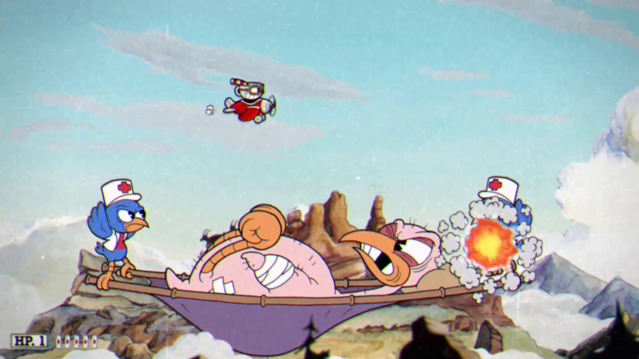 Cuphead Bird Boss - YouTube