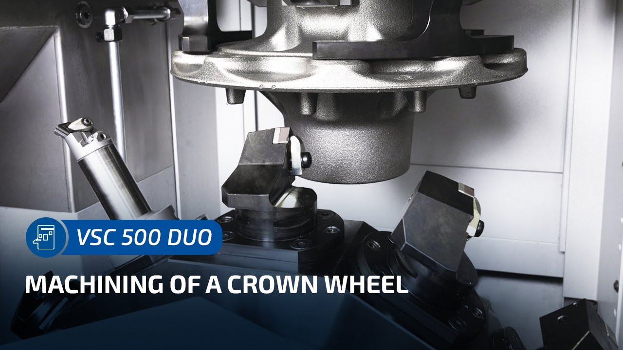 Crown Wheel Machining with the VSC 500 DUO | Precision & Efficiency in ...