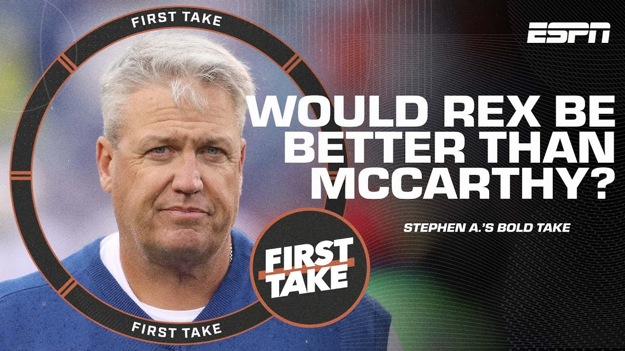 Stephen A.: Rex Ryan would be a better coach for the Cowboys than Mike McCarthy 🗣️ | First Take ...
