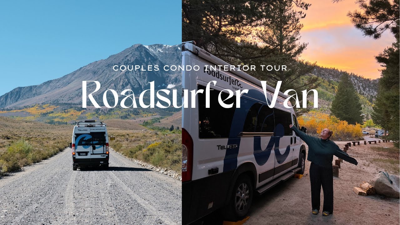 Interior Tour of Roadsurfer Couples Condo Van - YouTube