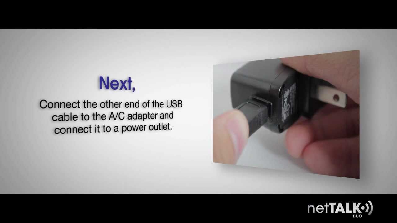 HOW to CONNECT the netTALK DUO to a ROUTER - YouTube