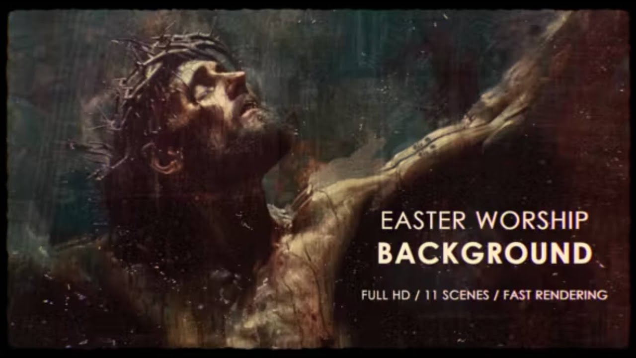 Easter Worship Background Promo 2 (After Effects Template) - YouTube