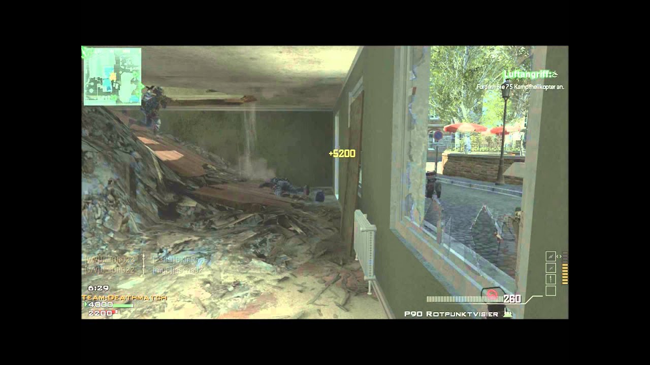 Mw3 P90 41 kills 5 Tote - YouTube