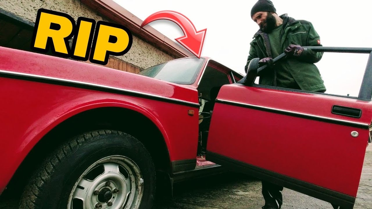 Breaking a Volvo 240 - YouTube
