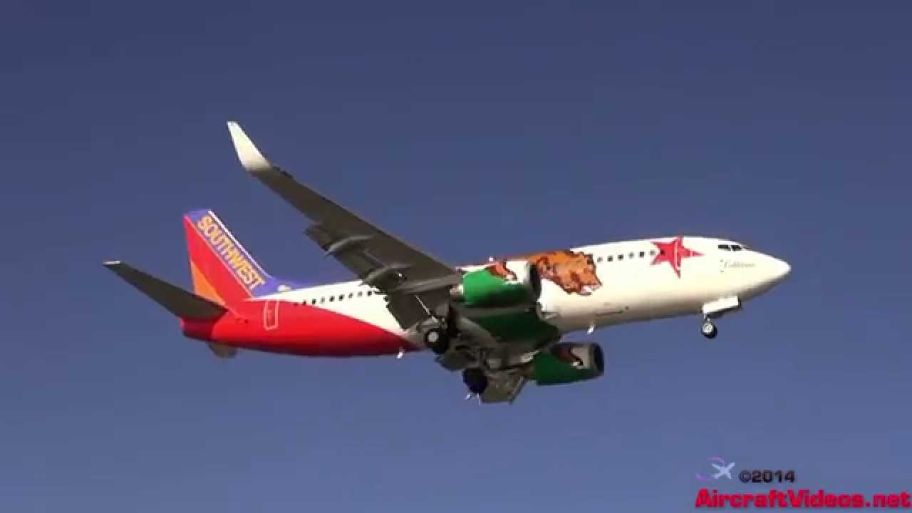 Southwest Airlines "California One" 737-3H4 [N609SW] - YouTube