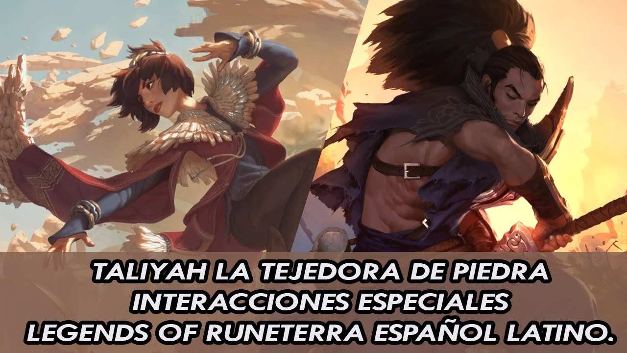 TALIYAH LA TEJEDORA DE PIEDRA INTERACCIONES ESPECIALES ESPAÑOL LATINO ...