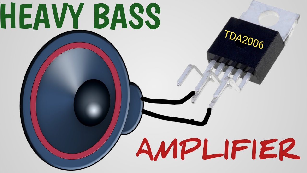 TDA2006.DIY Bass Amplifier.How to make.Homemade.Heavy bass using ...