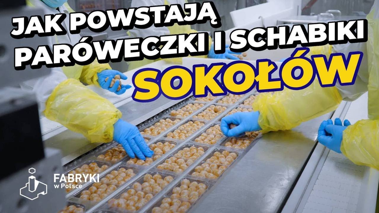 Fabryki w Polsce: Mini Parówki i Schabiki "Sokołów" - YouTube
