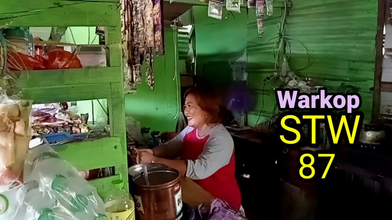 Warung Mama STW ireng manis Retno Dumilah dan Mama bekicot goreng Es Morena. - YouTube