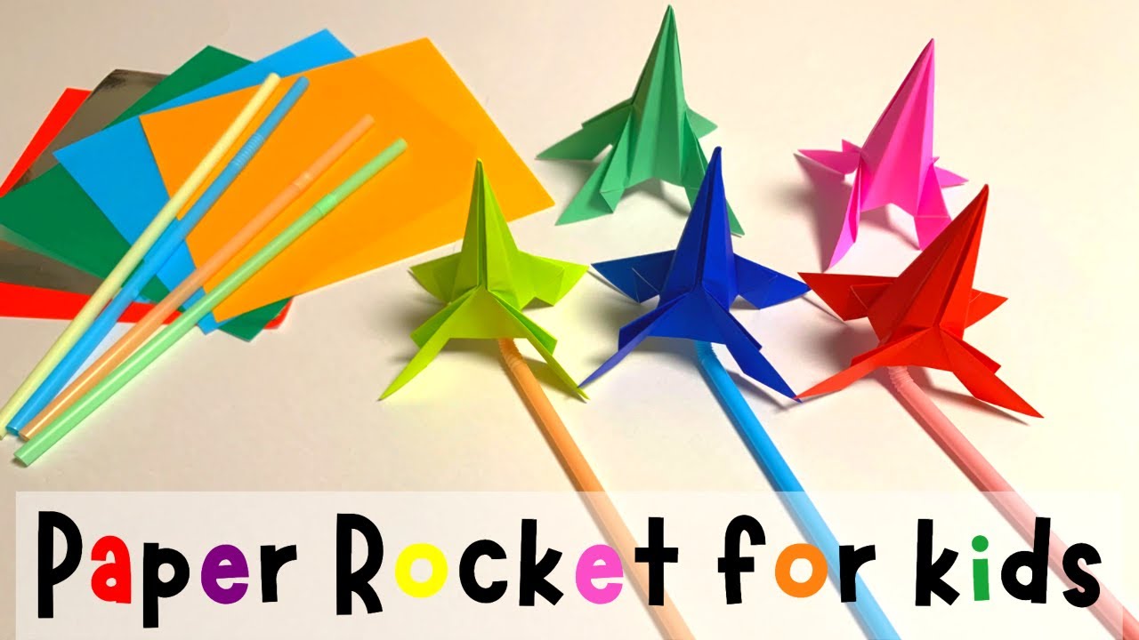 Origami Rocket | How To Make A Paper Rocket - YouTube