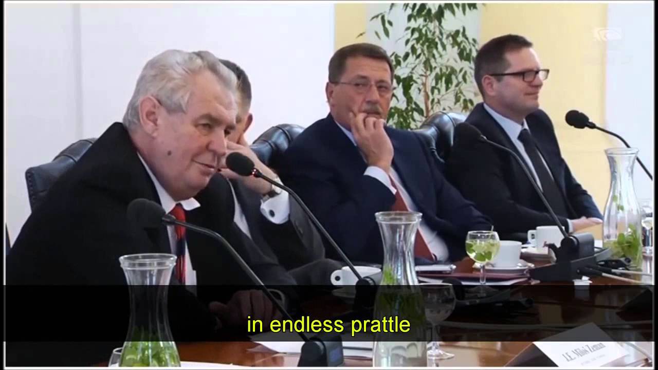 President Zeman of Czech Republic on islam & illegal migrants - YouTube