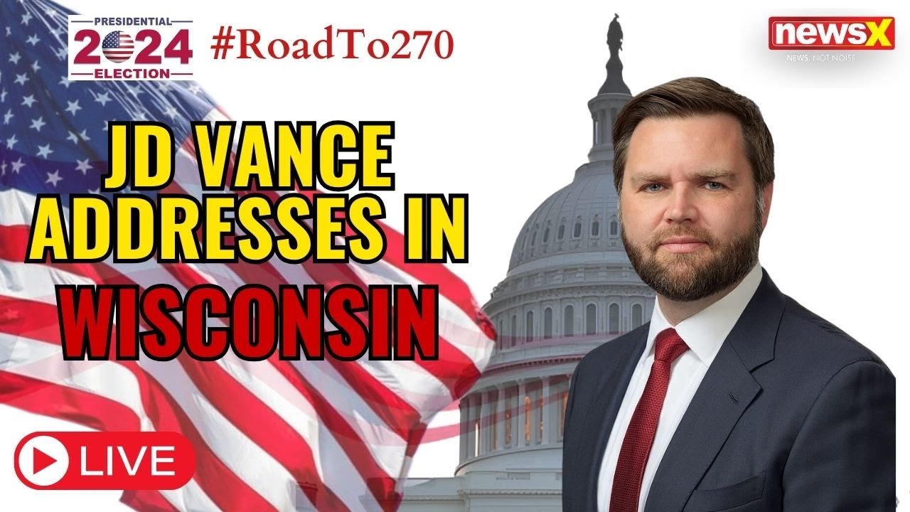 LIVE: US Elections 2024 | JD Vance holds campaign rally in Wisconsin ...