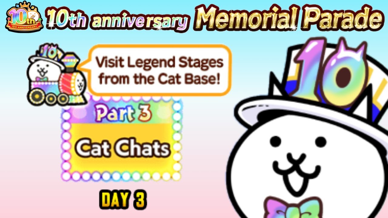 [The Battle Cats] Pt. 3: Cat Chats (Day 3) - YouTube