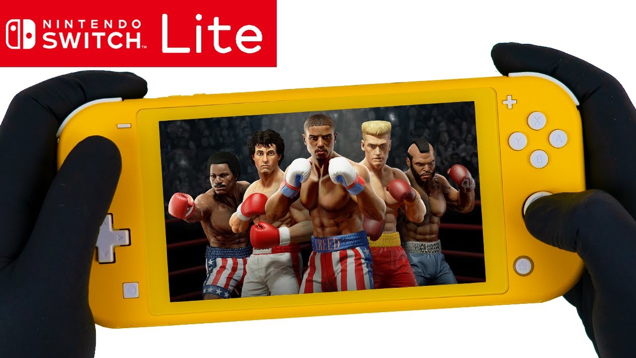 Big Rumble Boxing Creed Champions Gameplay Nintendo Switch Lite - YouTube
