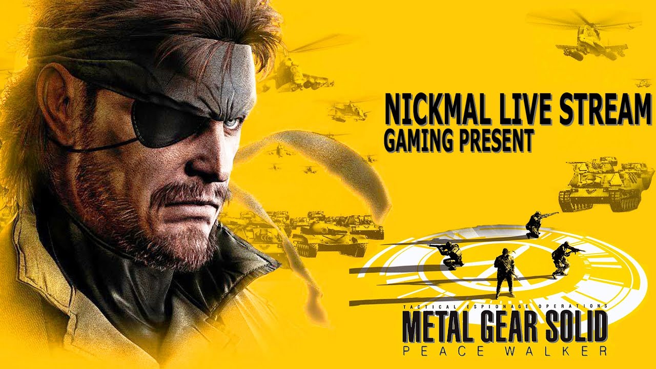 Chasing Zadornov...Again! 2 Metal Gear Solid Peace Walker | LIVE STREAM ...