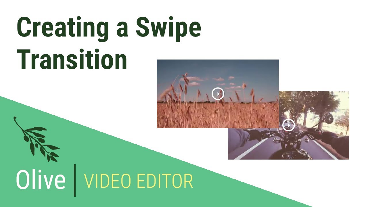 Custom Video Transitions in Olive - YouTube