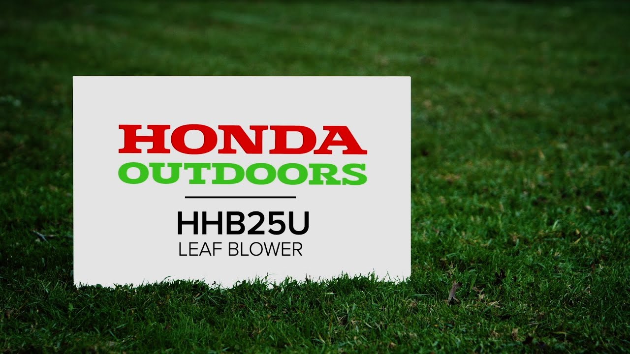 Honda HHB25 Blower - YouTube