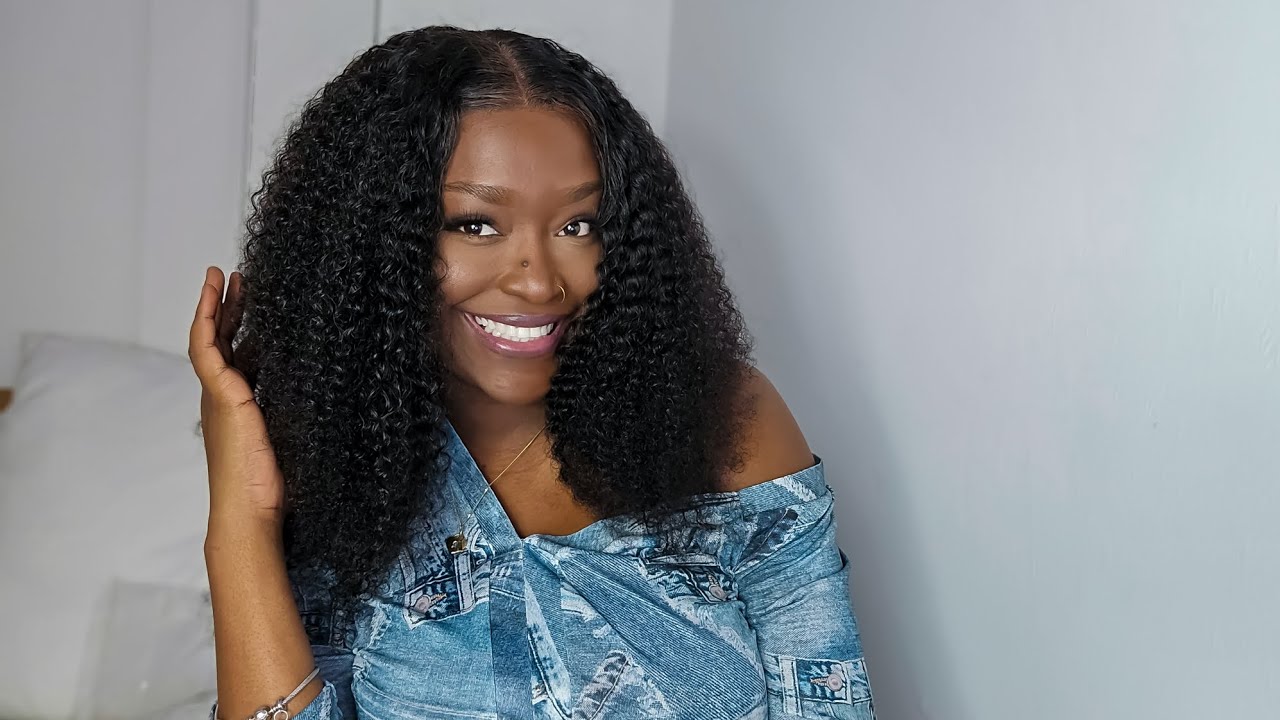 DIY SLAY KINKY CURLY WIG || HOW TO MAKE THE CURLS POP - YouTube