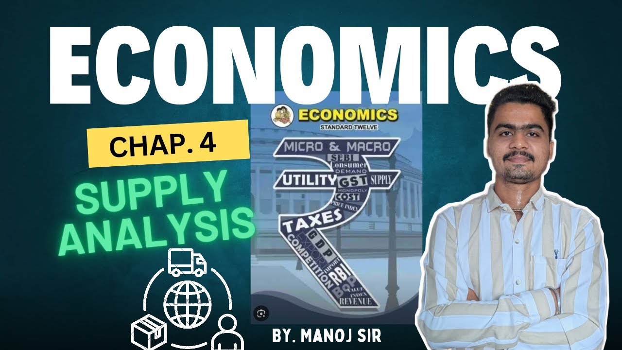 12th Economics | Chapter 4 | Supply Analysis | Variation And Changes In ...