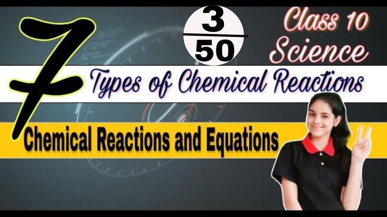 Types of Chemical Reactions | Class 10 Science Chemistry | CBSE NCERT ...