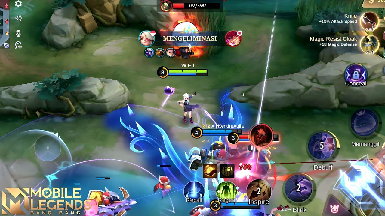 MELISSA MID LANE SADIS PARAH!!! - MLBB - YouTube