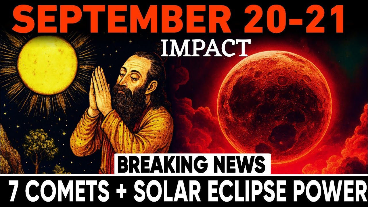 Aquarius ♒ Sept 20–21, 🚨 Cosmic Countdown — 7 Comets & Solar Eclipse ...