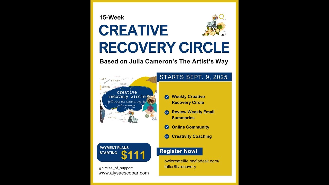 Who is Creative Recovery Circle for? SD 480p - YouTube