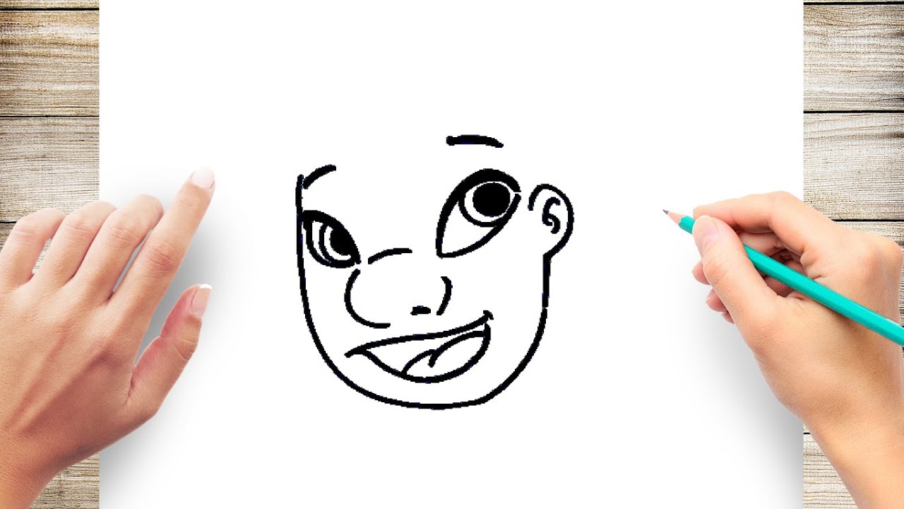How to Draw Lilo Face - YouTube