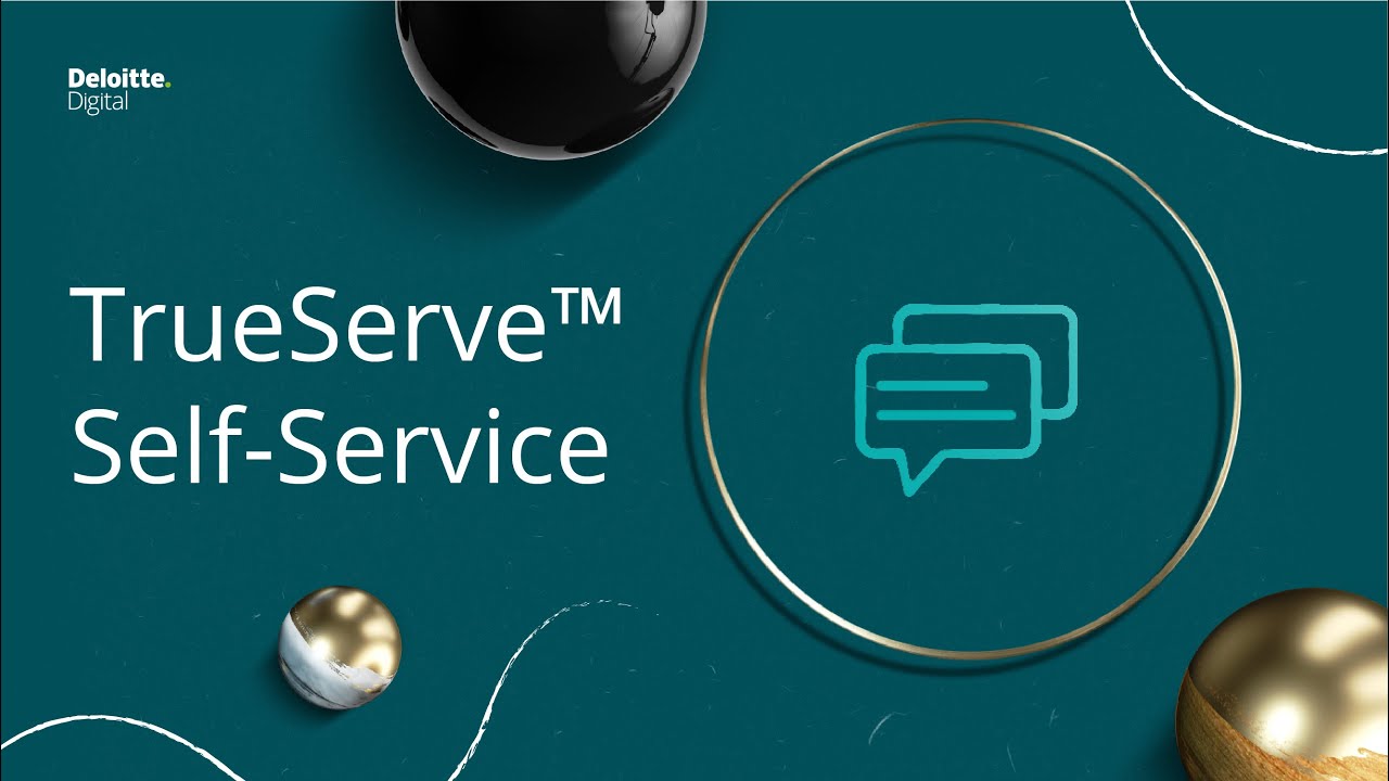 TrueServe™ Self Service - YouTube