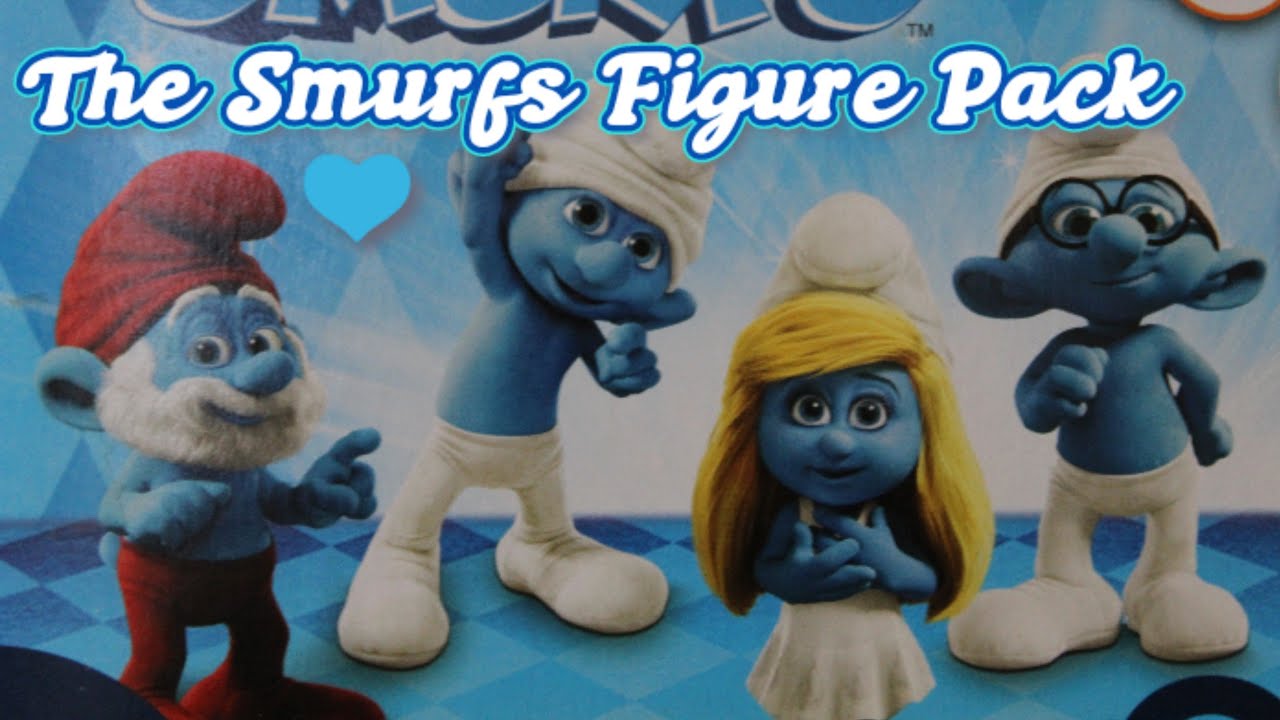 The Smurfs Figure Pack Unboxing - YouTube