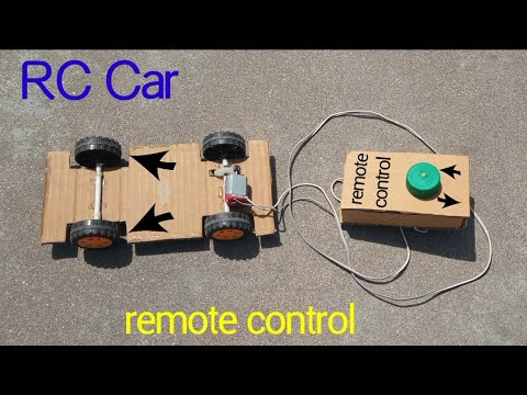 How To Make a Remote Control RC Car At Home । How to make a remote ...