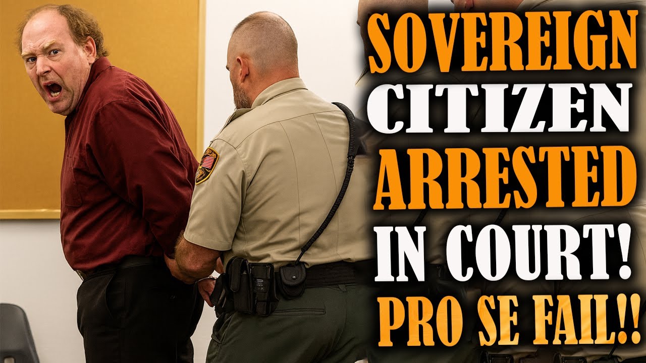 Judge SHUTS DOWN Sovereign Citizen — Arrested INSTANTLY After ...