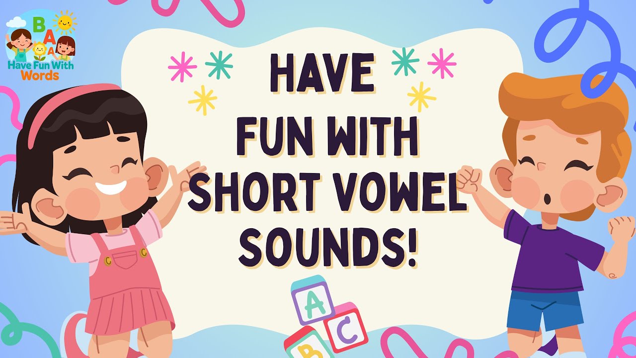 Short Vowel Song for Kids | AEIOU Phonics Fun | Learn Short Vowel ...