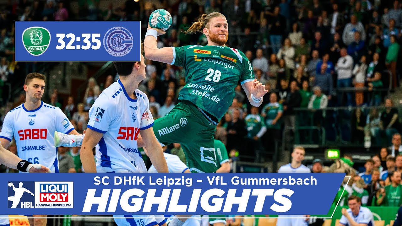 SC DHfK Leipzig – VfL Gummersbach 32:35 | Handball-Bundesliga ...