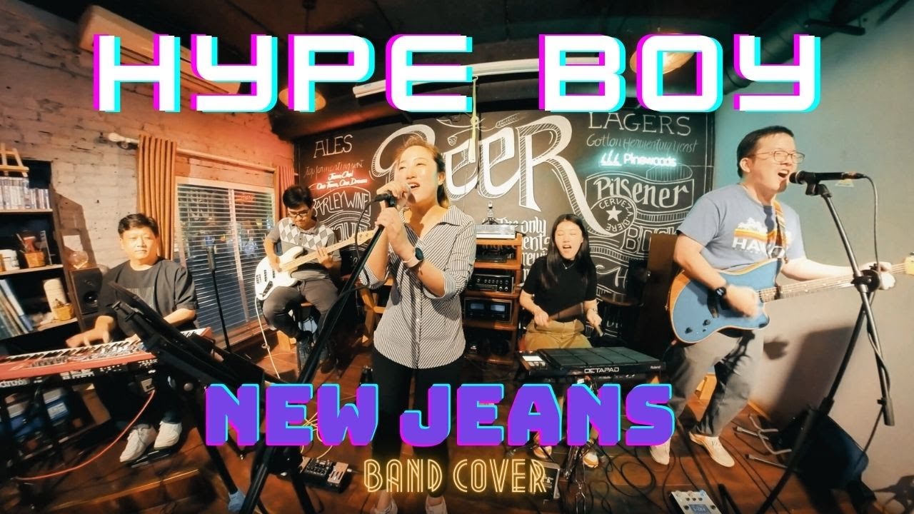 [Live Clip] Hype Boy - New Jeans band Cover by Art1st - YouTube