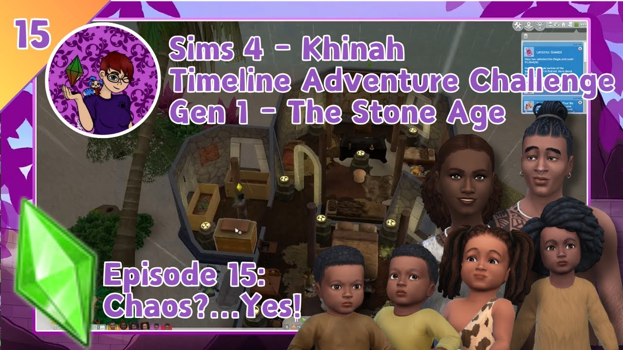 Sims 4 - Khinah Timeline Adventure Challenge - Ep 15 - Gen 1 Chaos ...