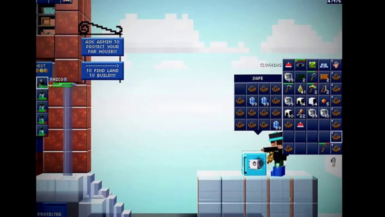 The Blockheads EP 1 How to use Time Crystals 1.6.1 - YouTube